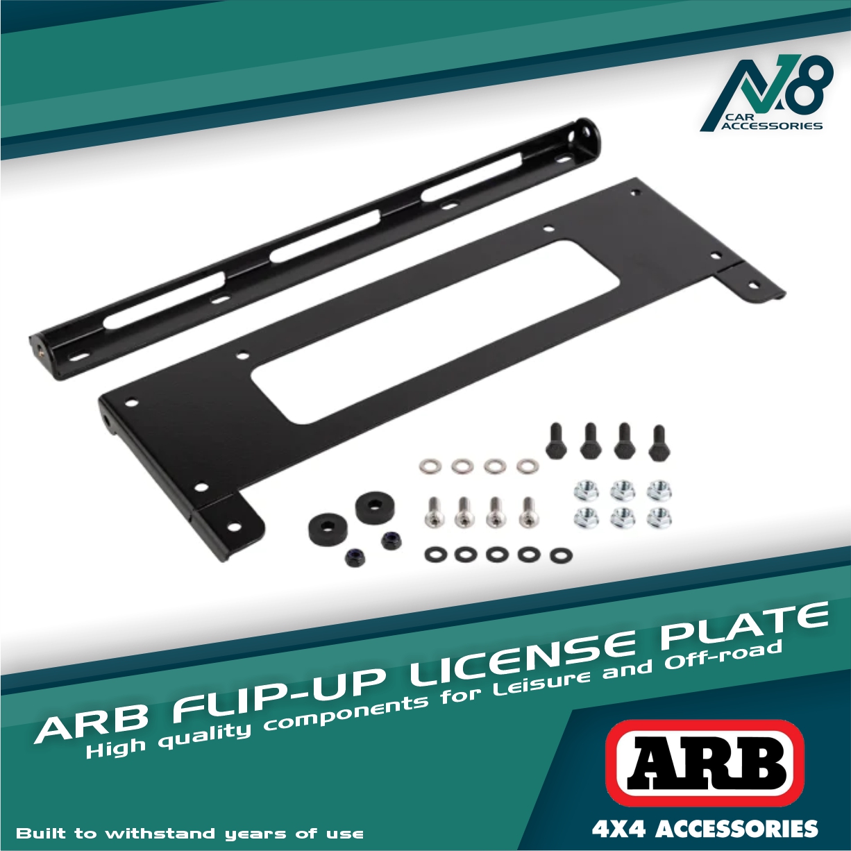 Arb Flip-up License Plate Kit Genuine | Lazada PH