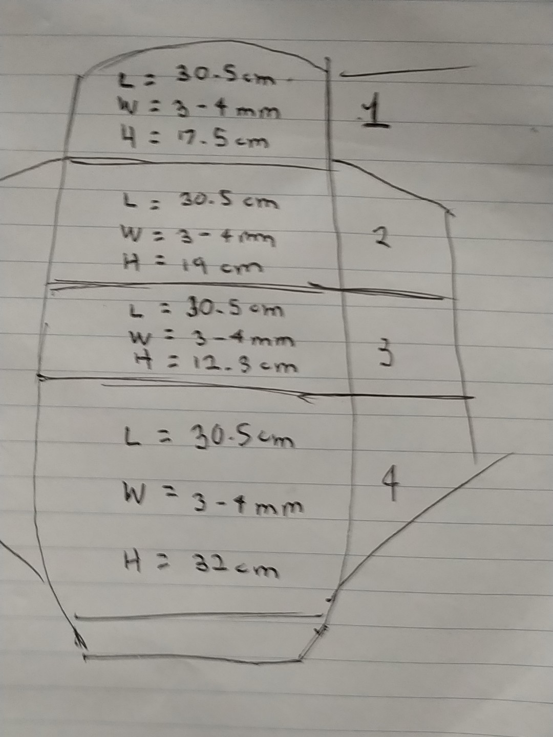 CUSTOM CUT w/ROUND EDGES 3mm | Lazada PH