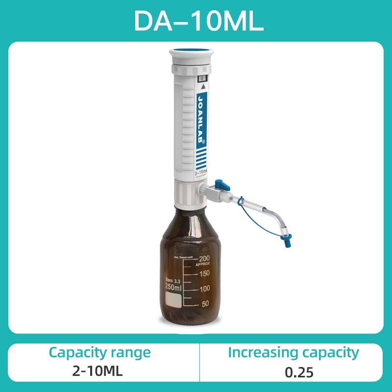 JOANLAB Bottle Top Dispenser Autoclavable Adjustable Quantitative Lab ...