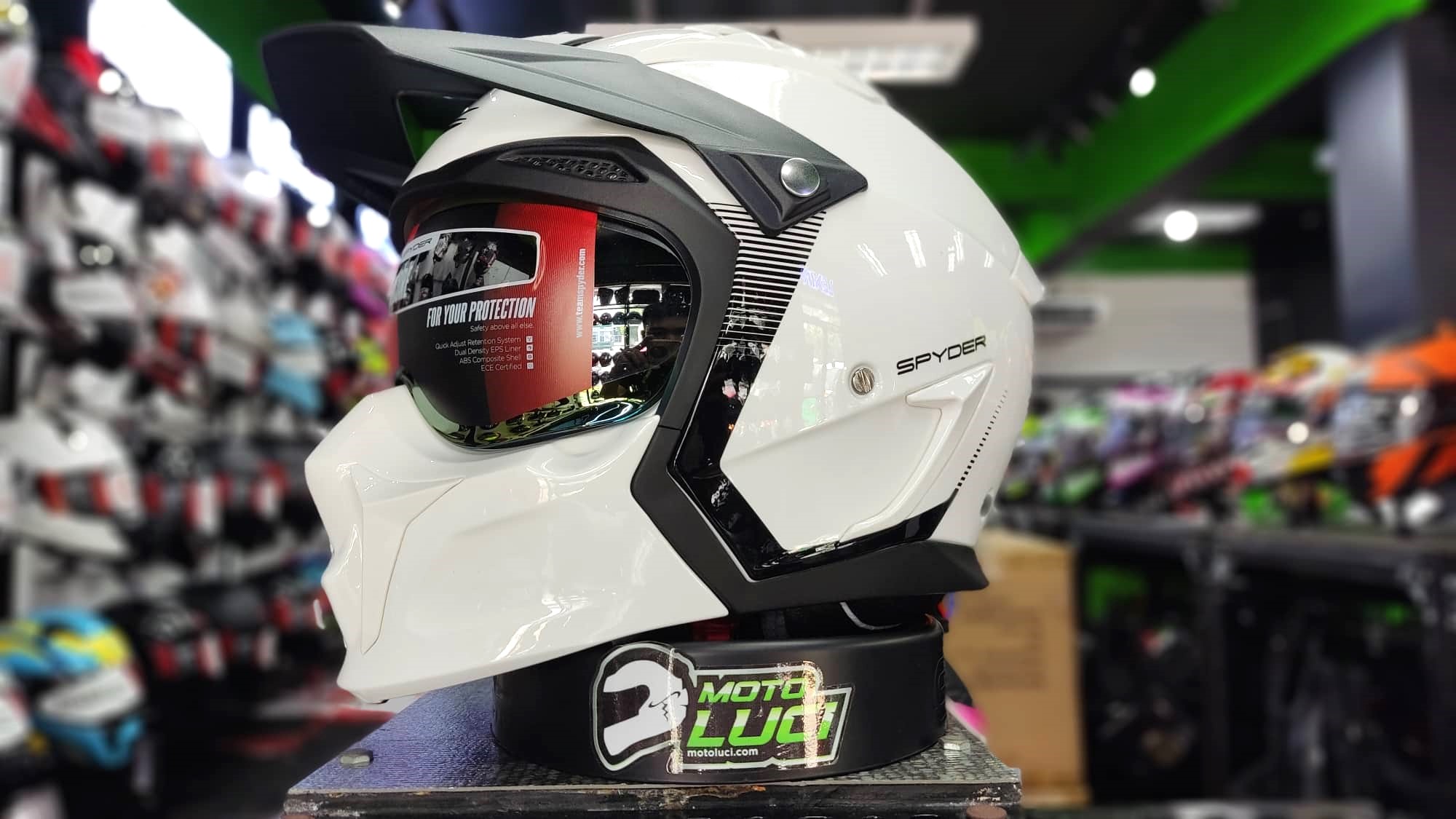 SPYDER DUAL SPORT Helmet Core (FREE 2 VISOR) | Lazada PH