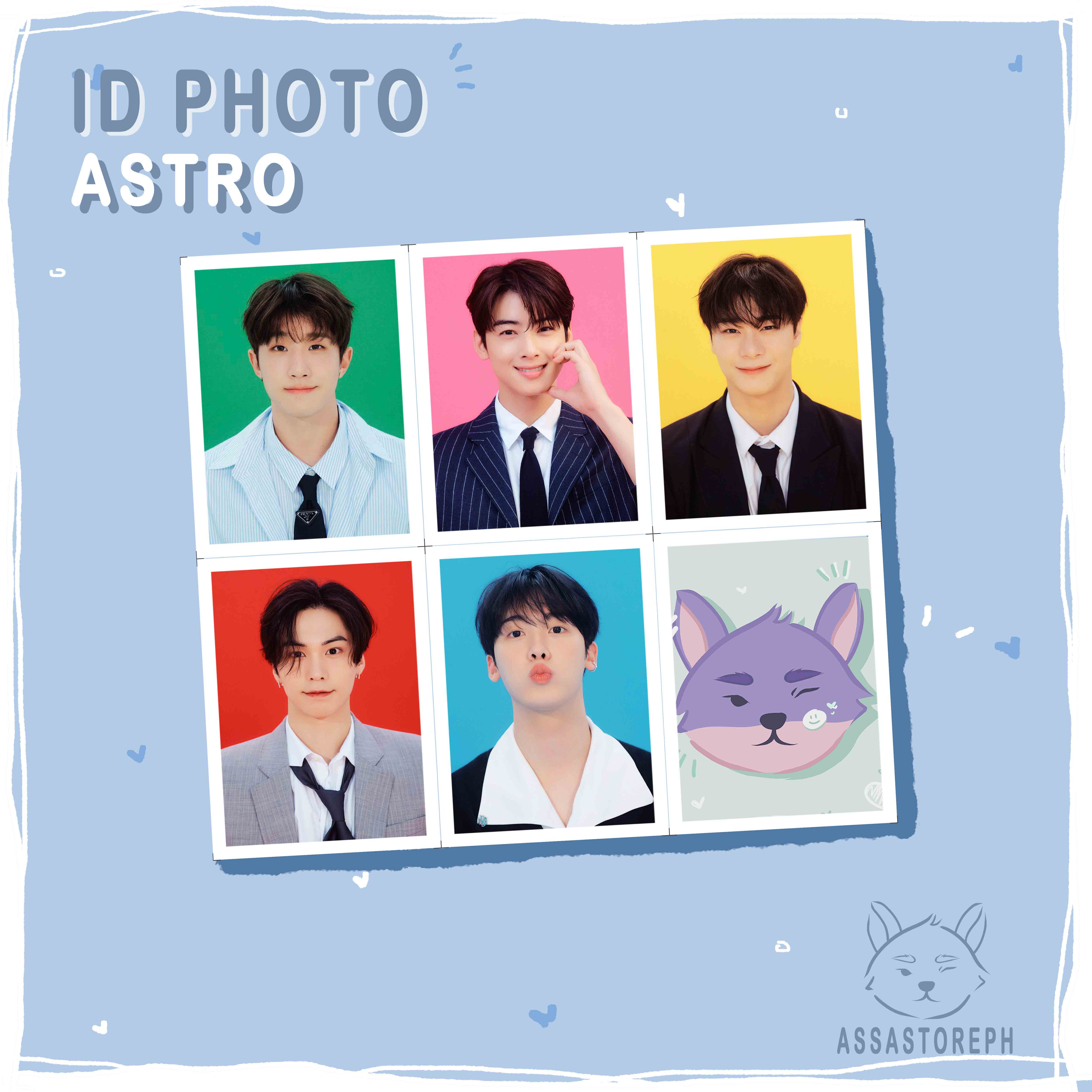 ASTRO ID Photo (Fanmade) Kpop | Assastoreph | Lazada PH