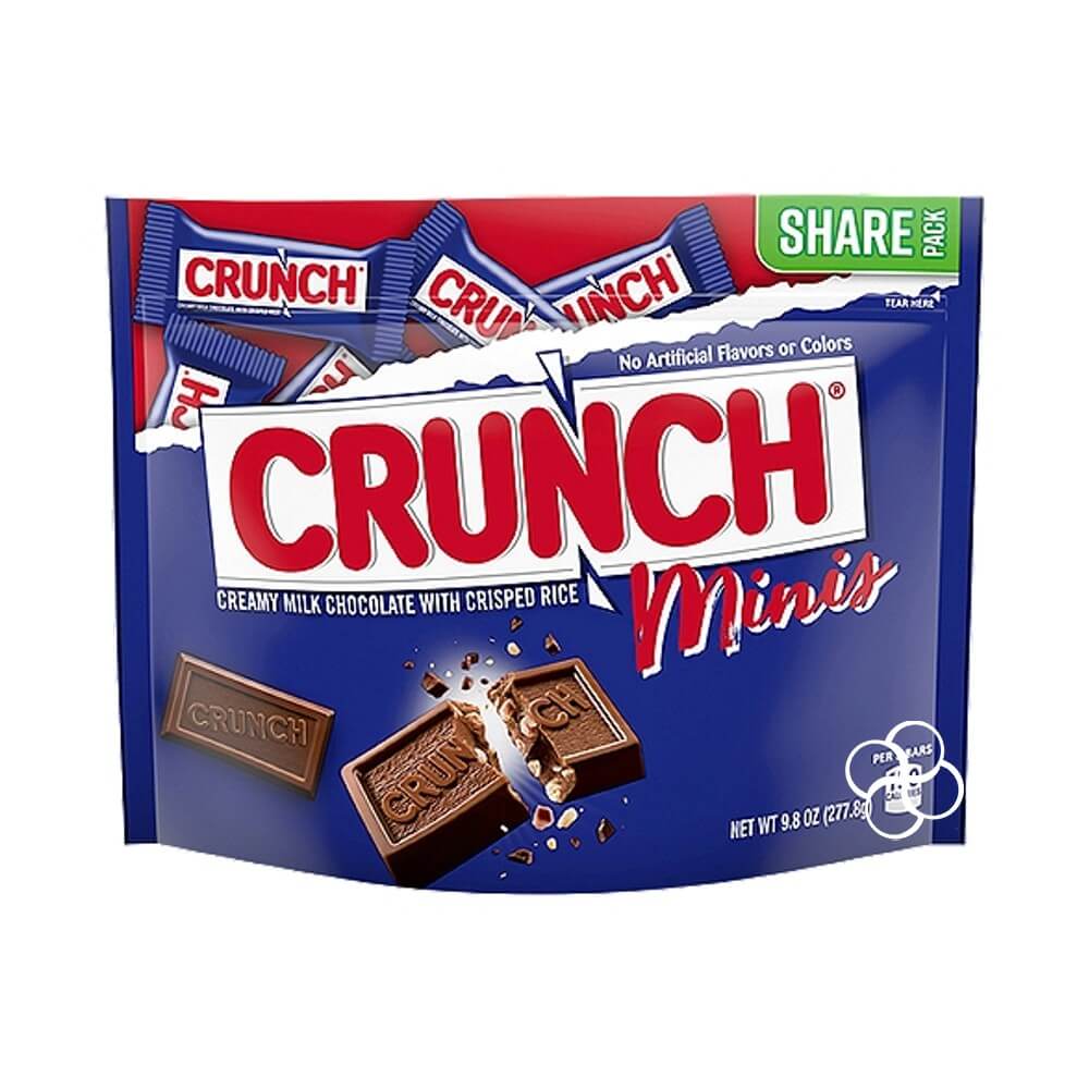 Nestle Crunch Minis Creamy Milk Chocolate 9.8oz | Lazada PH