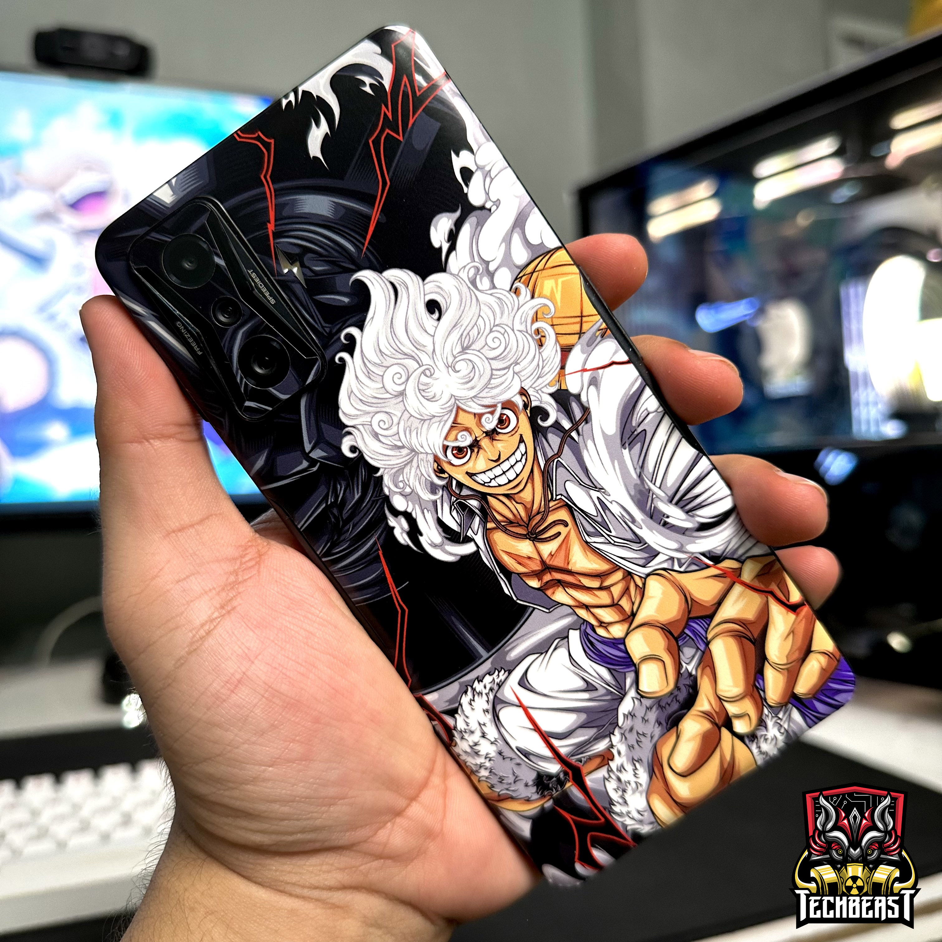 3M One Piece Luffy Gear 5th Sun God Nika Alpha Skin Vinyl Techbeast ...