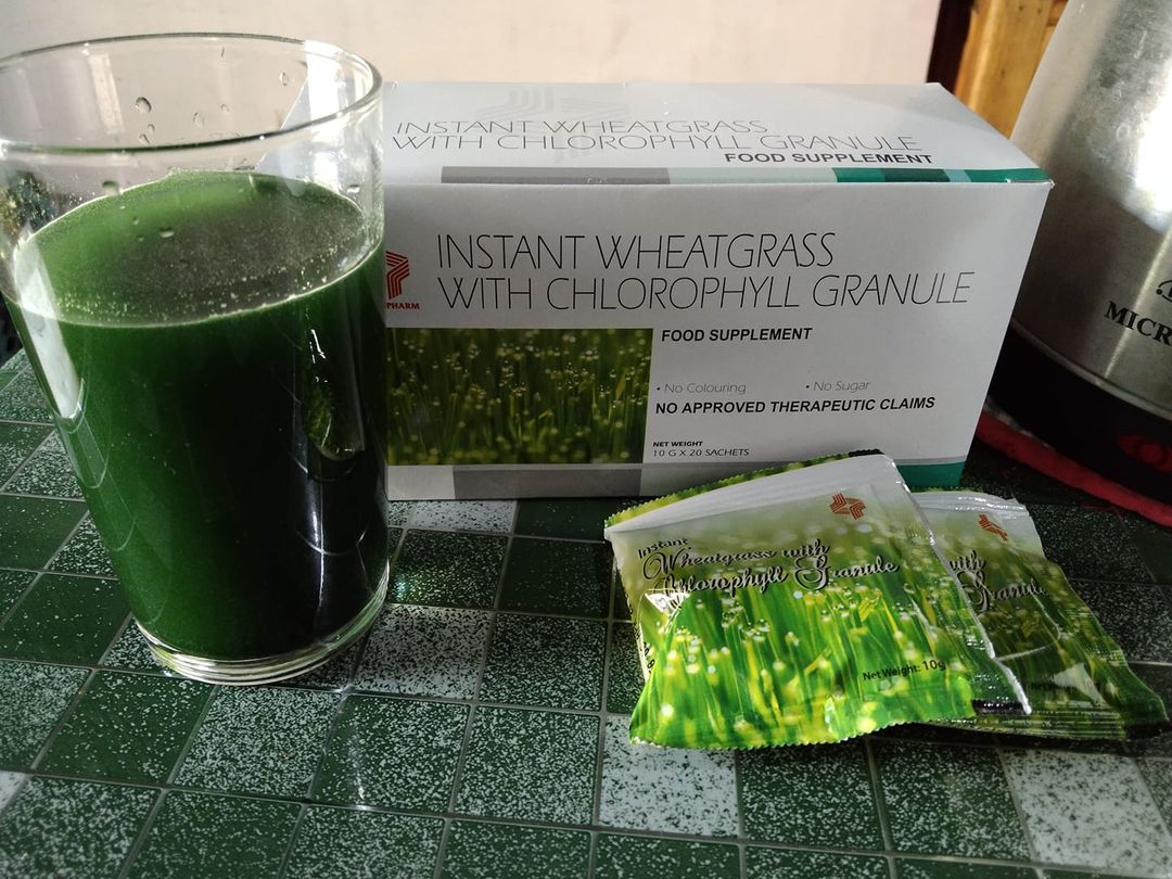 Instant Wheatgrass with Chlorophyll Granules | Lazada PH