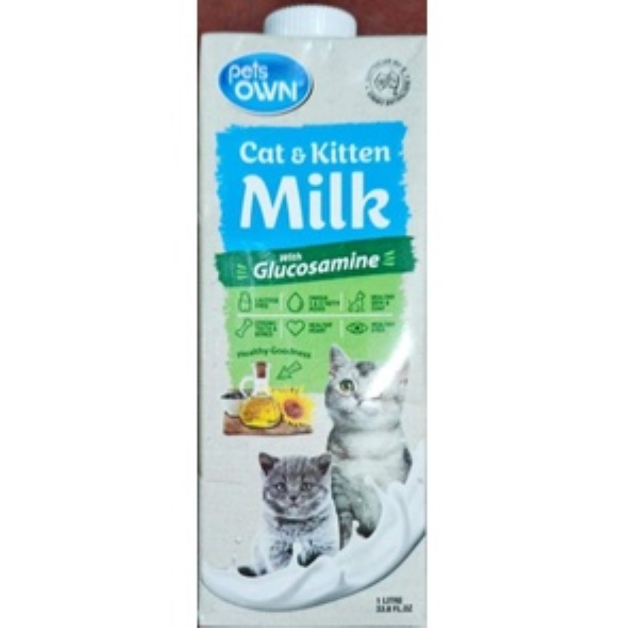 Pets Own CAT and Dog Milk with Glucosamine 1Liter | Lazada PH
