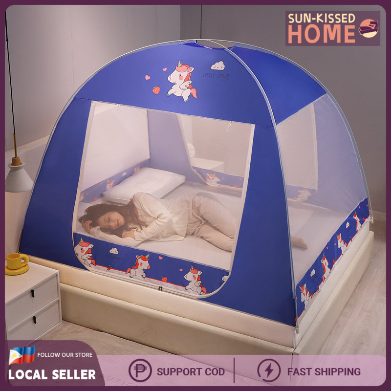 Mosquito Net Single/Twin/Queen/King Bed Mosquito Net Free Installation ...
