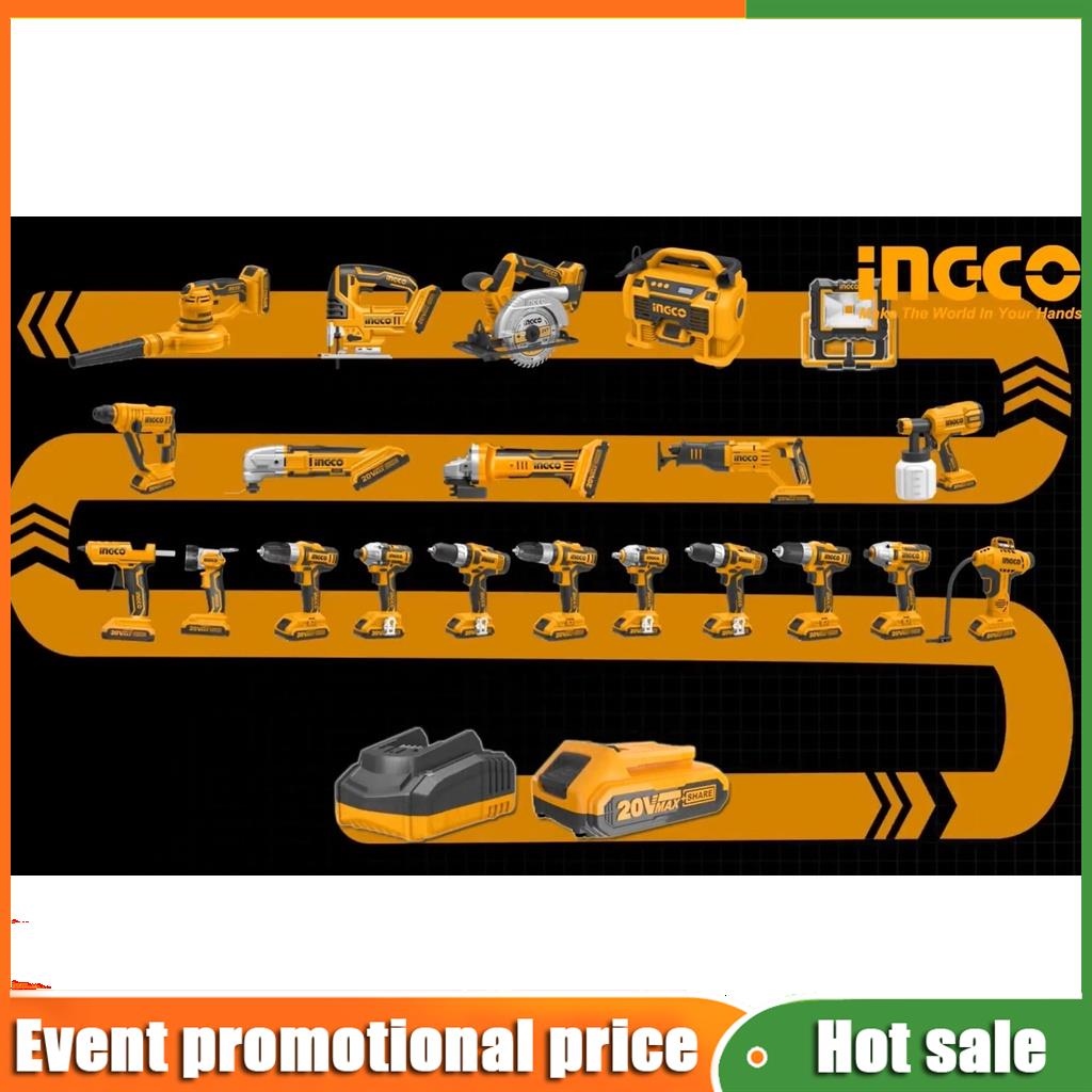 INGCO by Winland Cordless Lithium-Ion Vacuum Cleaner CVLI2001 ING-CT ...