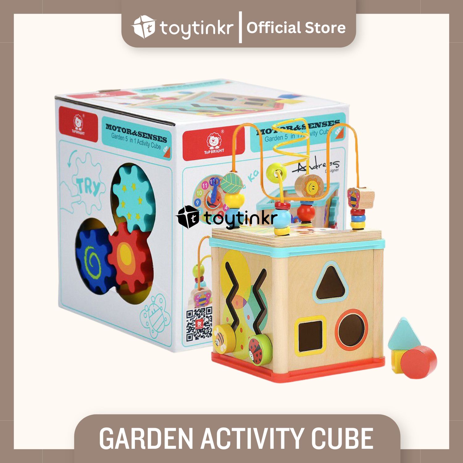 Top Bright Garden Activity Cube by Toytinkr | Lazada PH