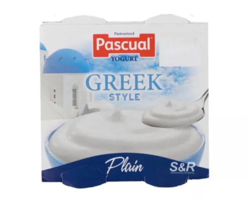Pascual Greek Style Plain Yogurt 4pcs | Lazada PH
