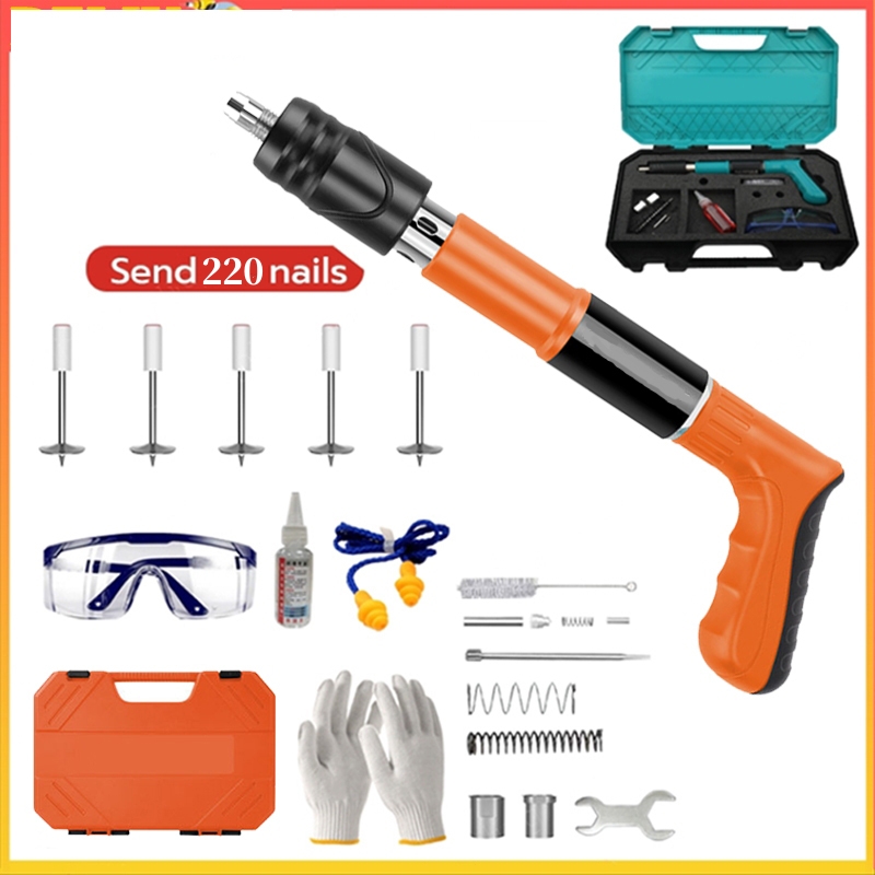 Nail Puncher Gun Nail Guns Concrete Steel Wall Anchor Wire Slotting ...