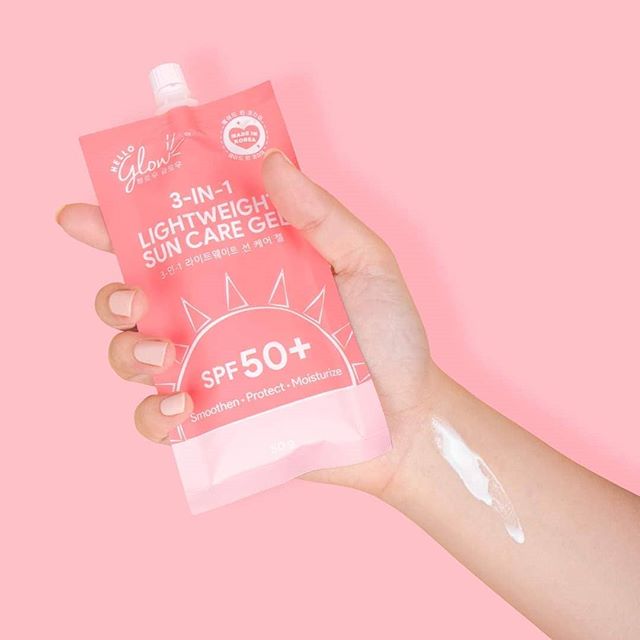 Hello Glow Ultralight Matte Sunscreen Broad Spectrum UVA UVB Protection ...