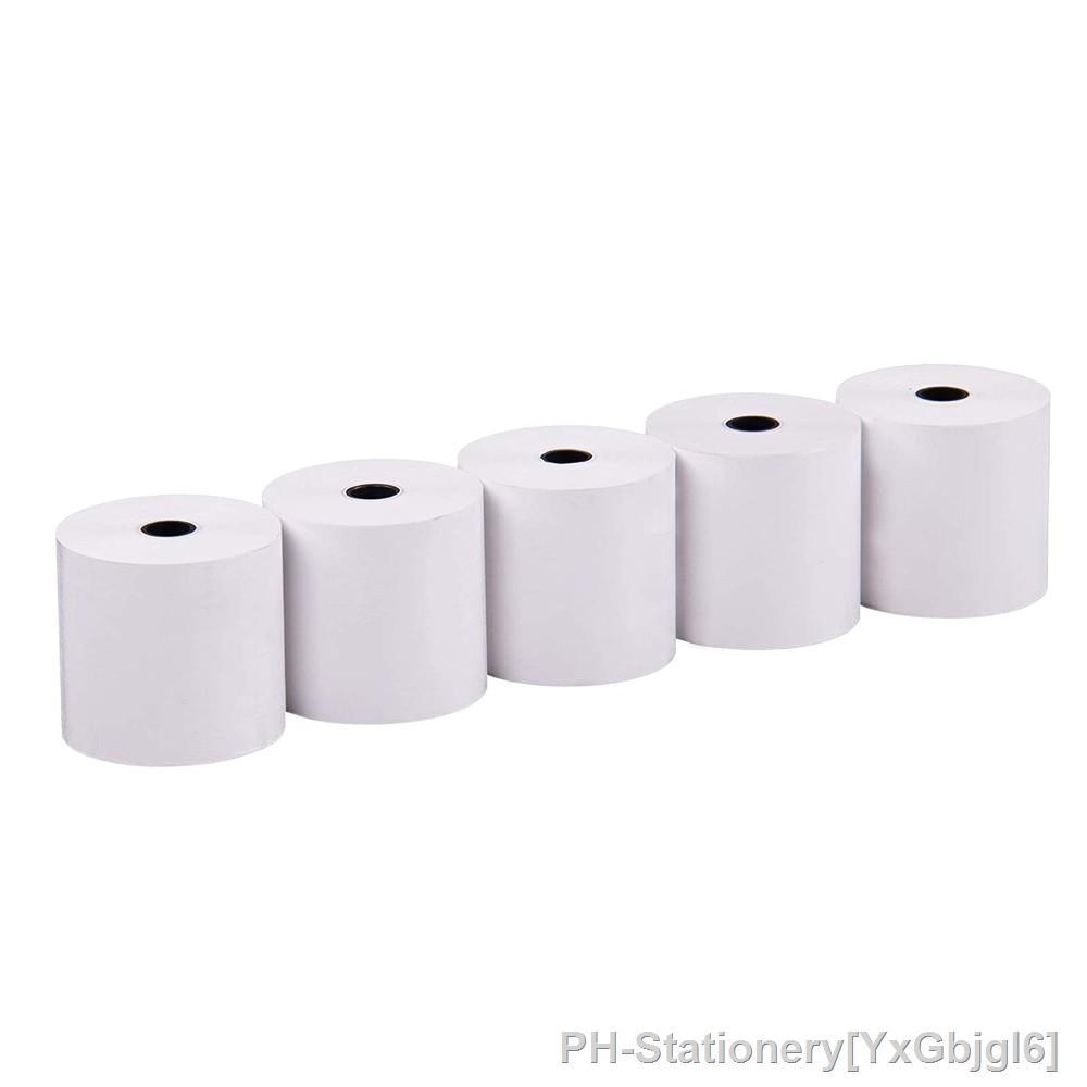 Stock！57x40 50 roll White thermal carbon copies carbonless invo order ...