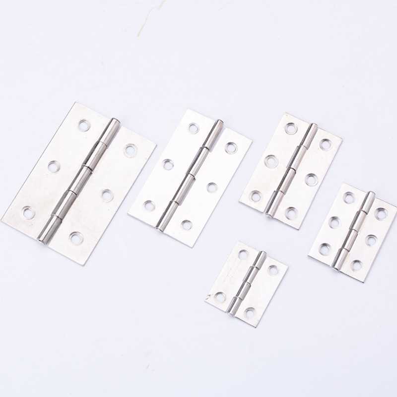 Hopway 10pairs）Stainless Steel Door Hinge with Screws Bisagra Folding ...
