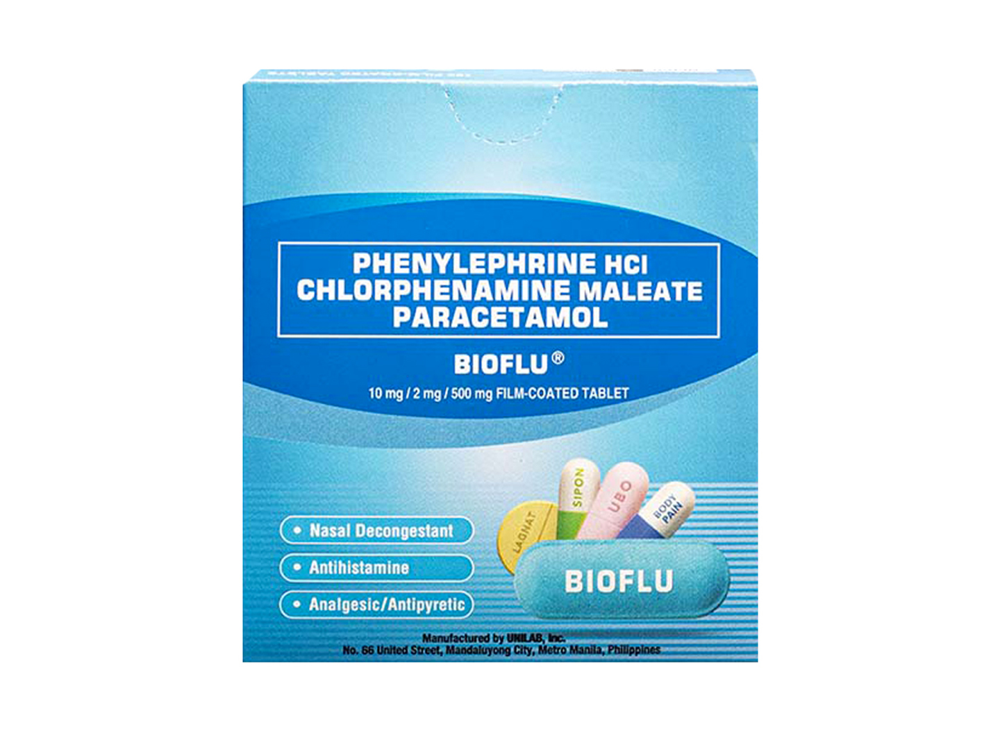 Bioflu Flu Relief Tablet 10's (Buy 1 Take 1) | Lazada PH