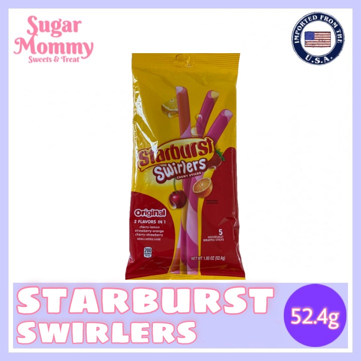 STARBURST Swirlers Sticks Chewy Candy | Lazada PH