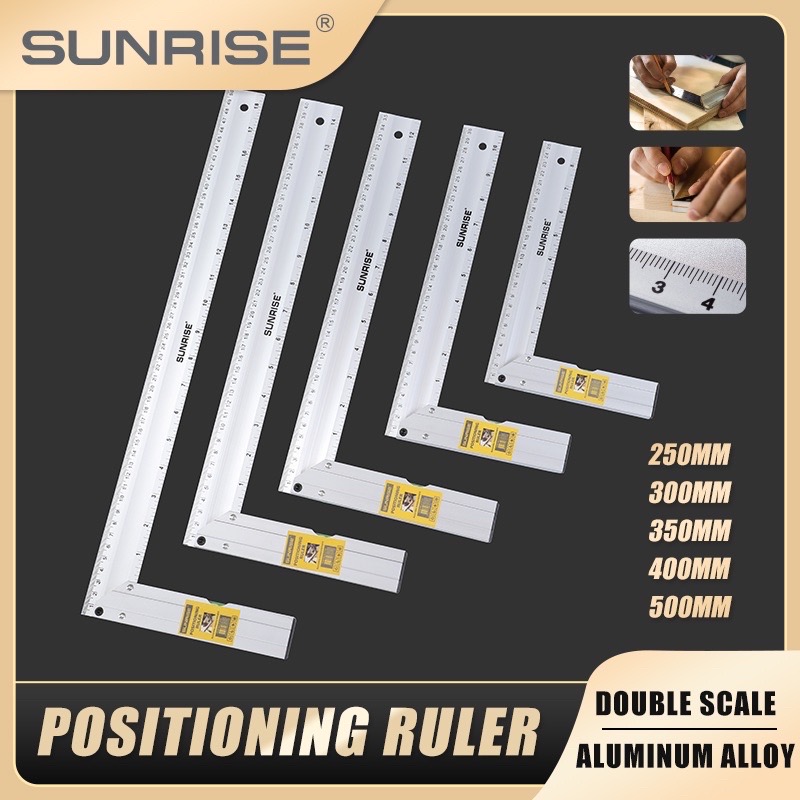 SUNRISE Aluminum POSITIONING RULER / SQUALA MEASURING TOOLS | Lazada PH