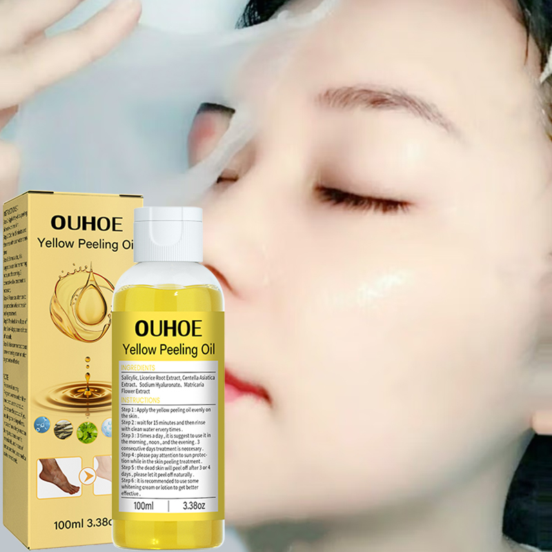 Yellow Peeling Oil 100ml - Skin Peeling - Body Peeling - Underarm ...