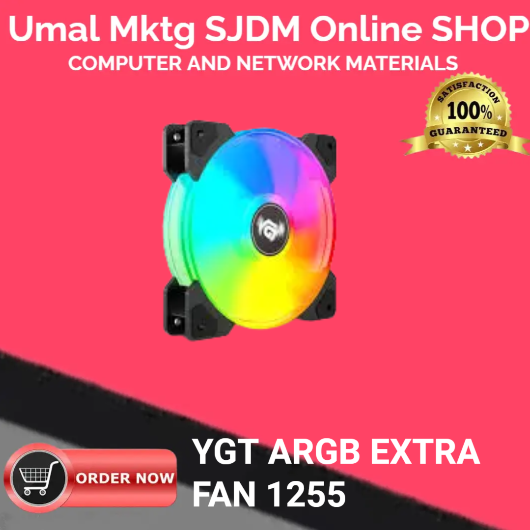 YGT ARGB EXTRA FAN Romantic Series #1255/120MM Cooling fan ARGB SYNC ...