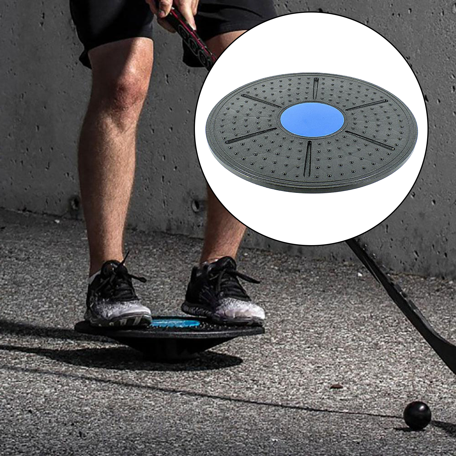 Oceanside Fitness Balance Board, Non- Round Wobble Board, 36cm Training ...