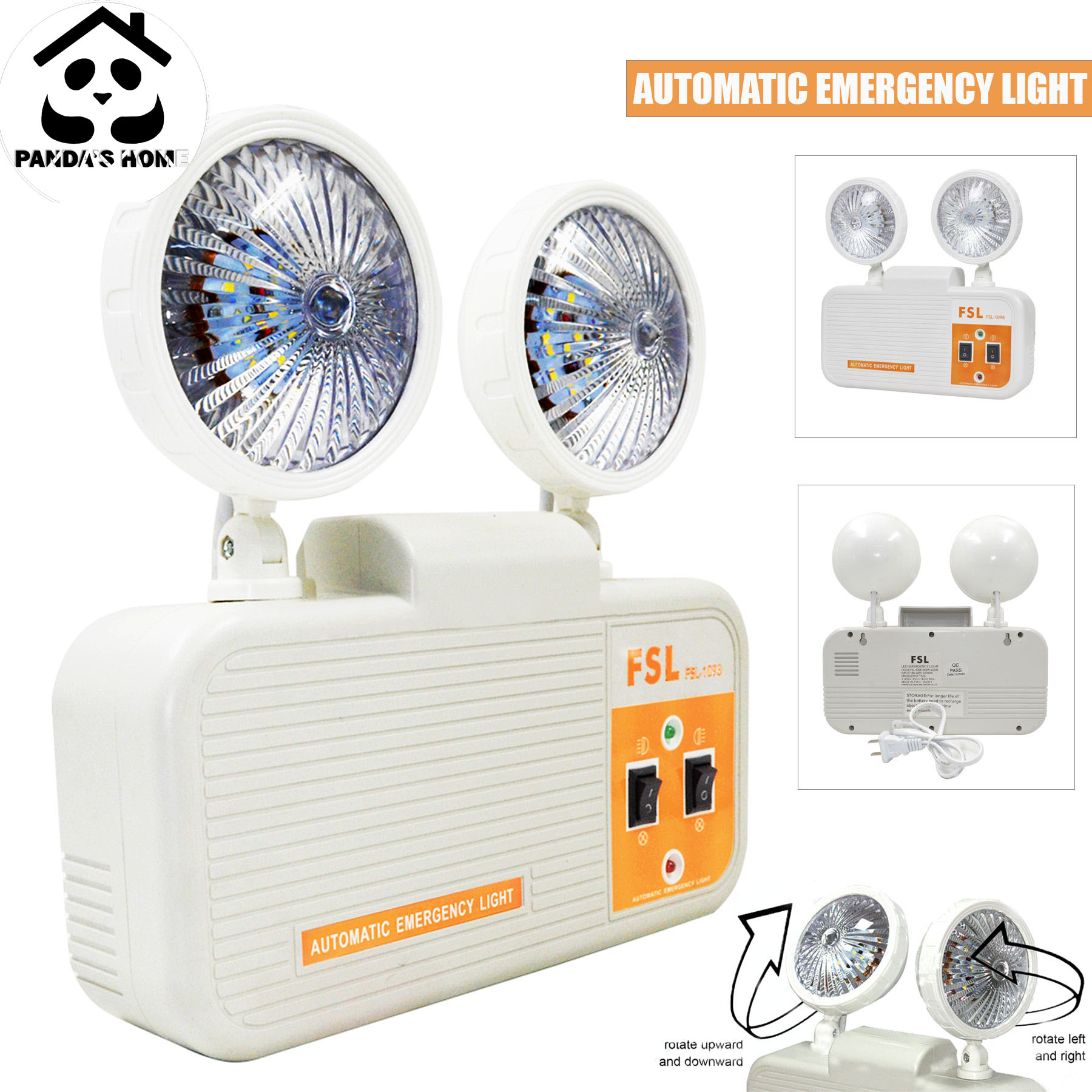 FSL-1098 Automatic Emergency Light | Lazada PH