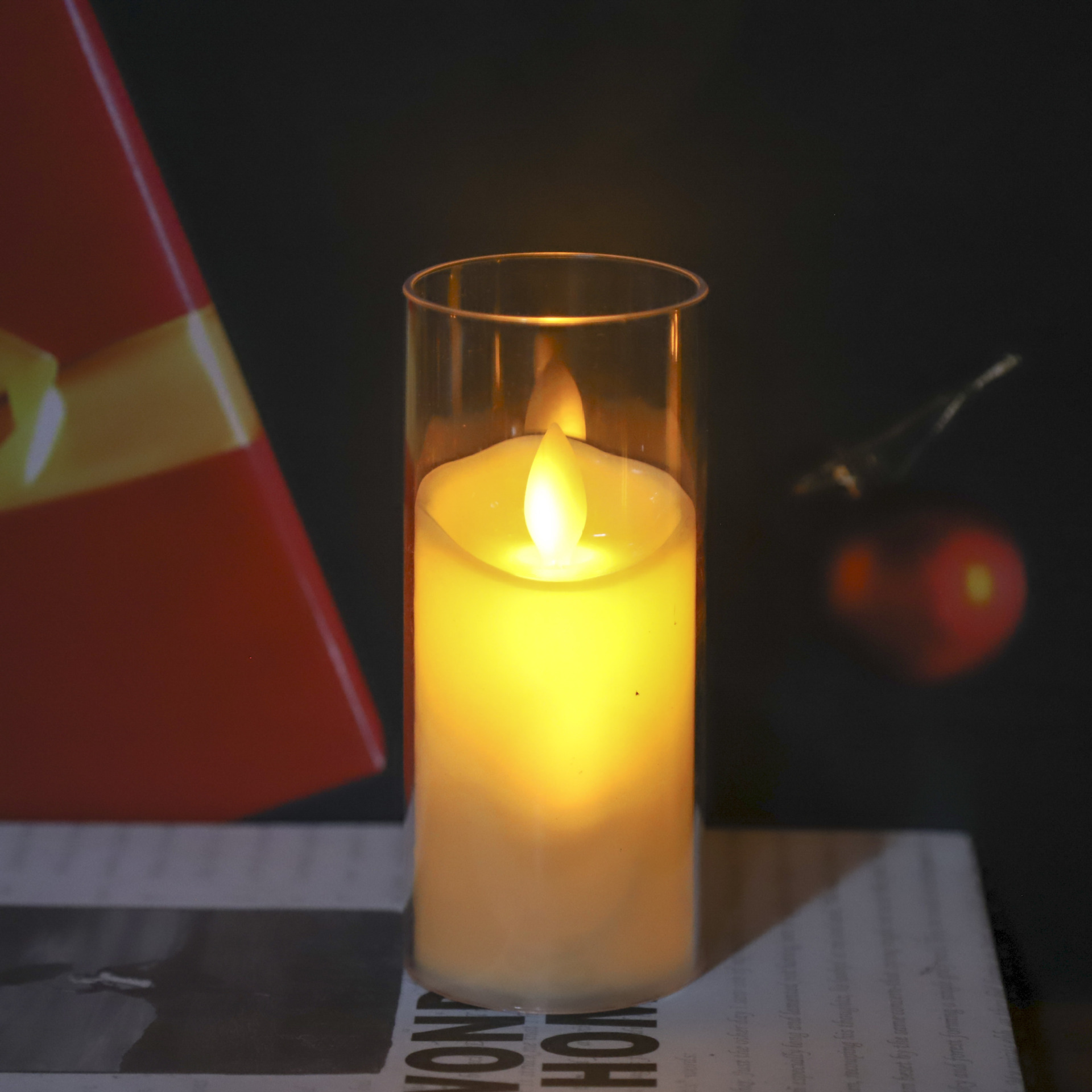 LED Candle Lights Flameless Candle LED Glass Candle | Lazada PH