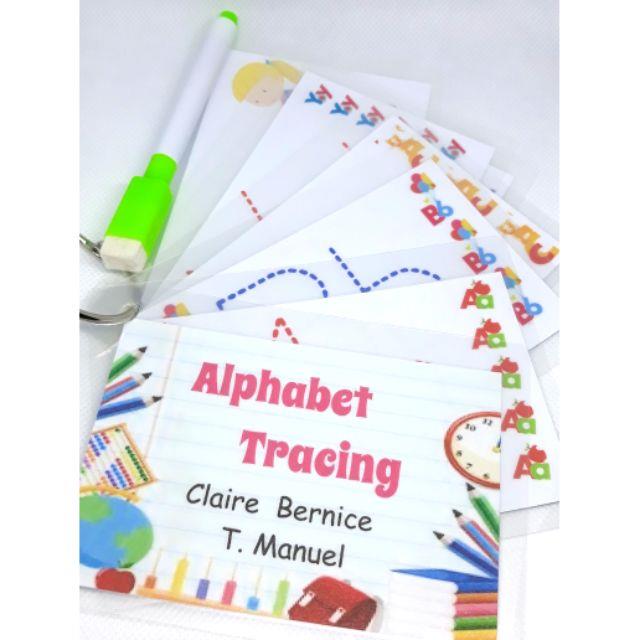 Reusable Print Alphabets tracing cards. A-Z | Lazada PH