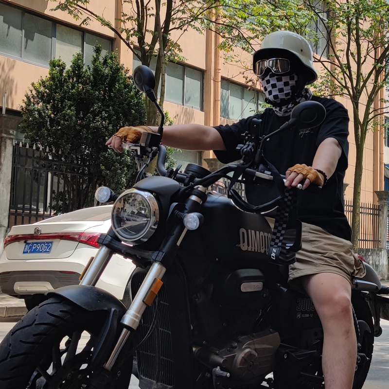 Motorcycle R helmet World War II German-style Steel helmet ABS Cruising ...