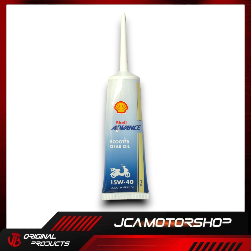 ORIGINAL SHELL ADVANCE SCOOTER GEAR OIL 15W-40 120ML | Lazada PH
