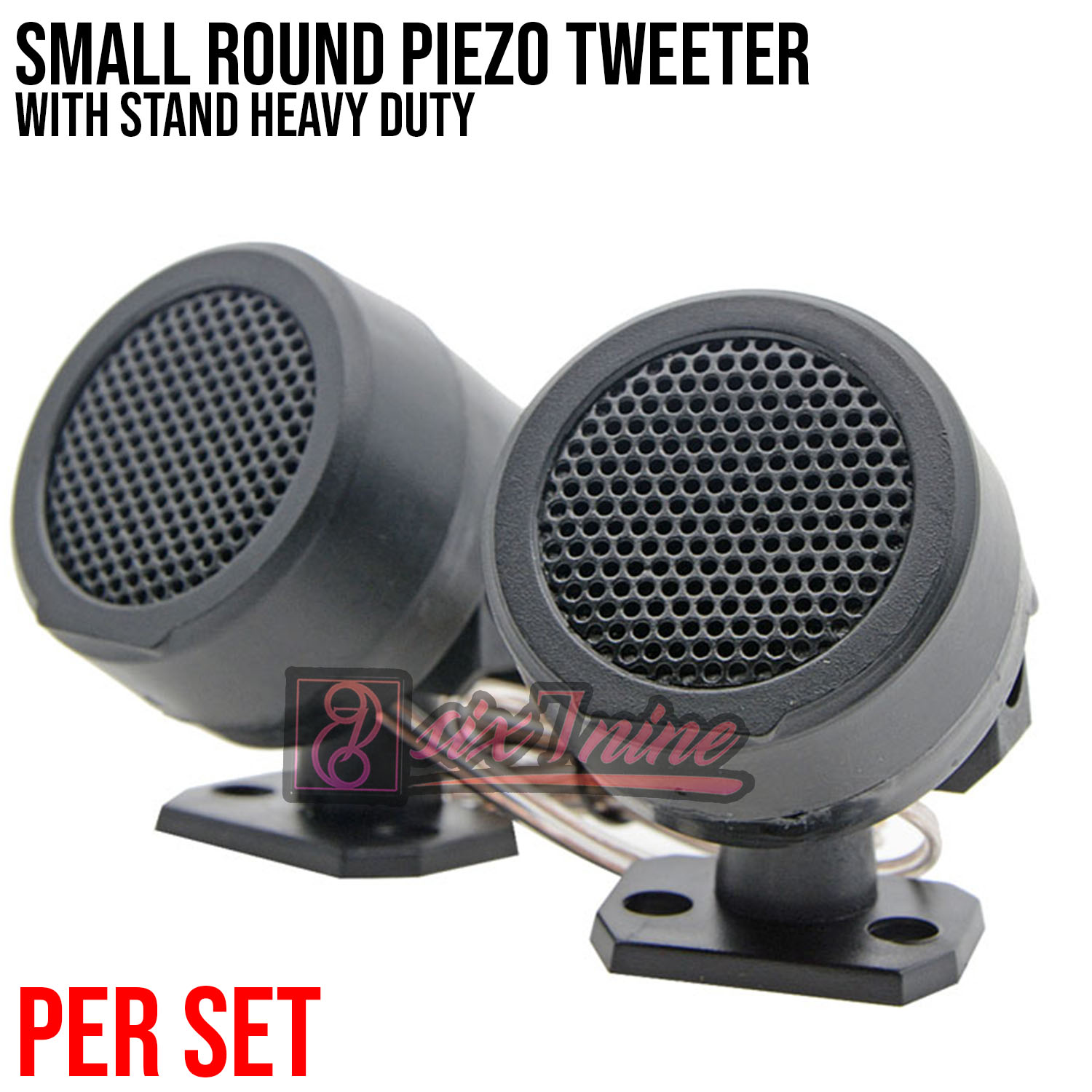 Small Round Piezo Tweeter Heavy Duty 700W (SET) | Lazada PH
