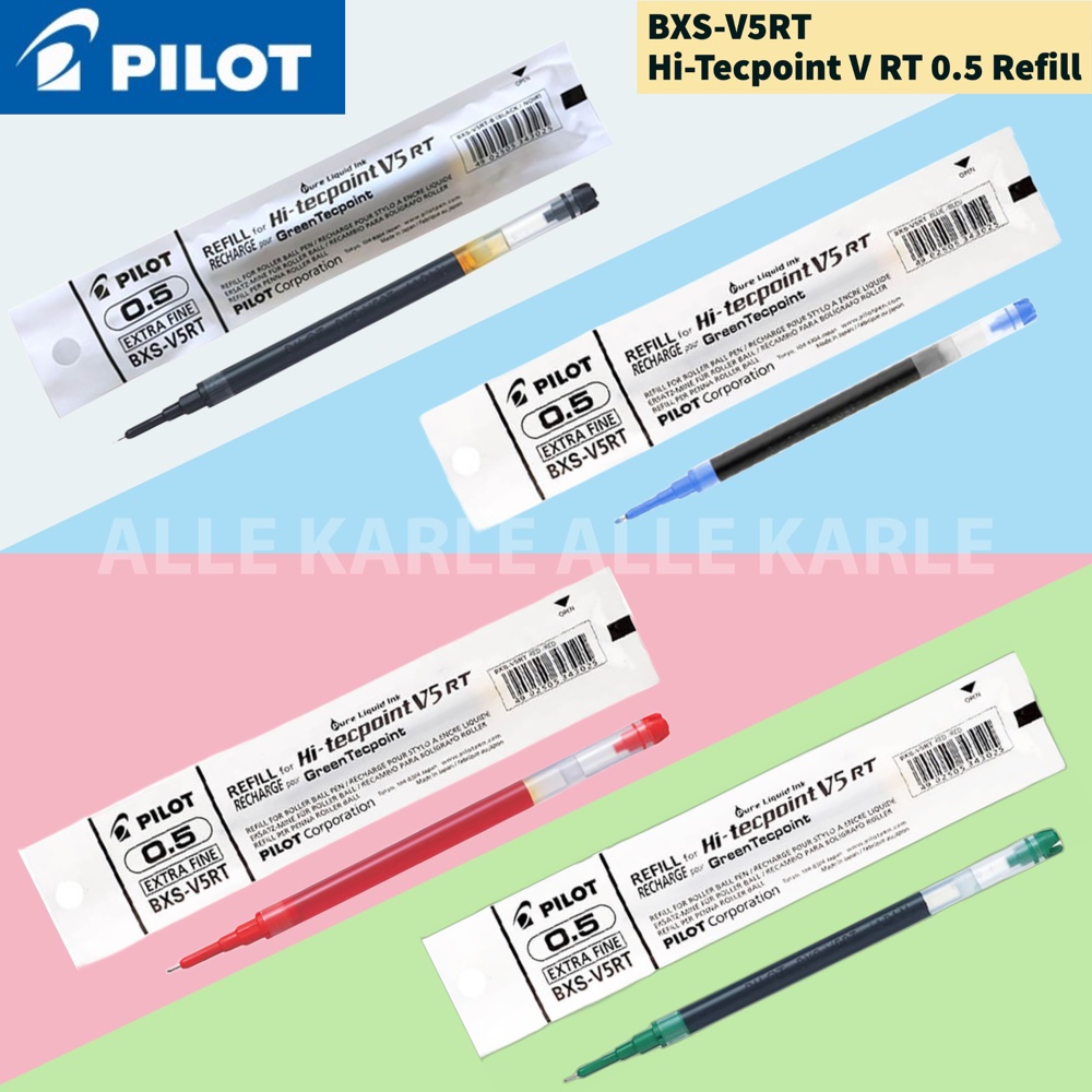 Pilot BXS-V5RT | V7RT Hi-Tecpoint V RT 0.5 | 0.7 Refill | Alle Karle ...