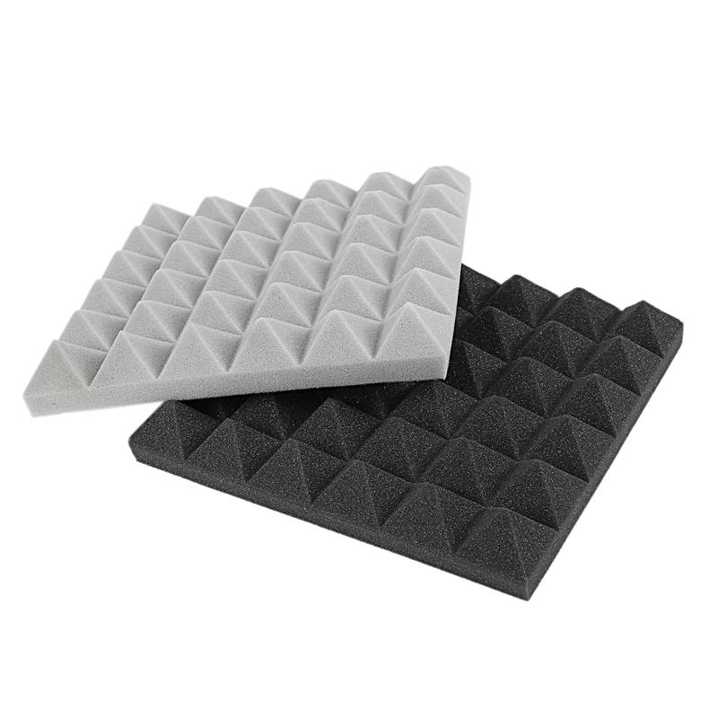 Charcoal Acoustic Foam Tiles Soundproofing Foam Panels Studio Sound ...