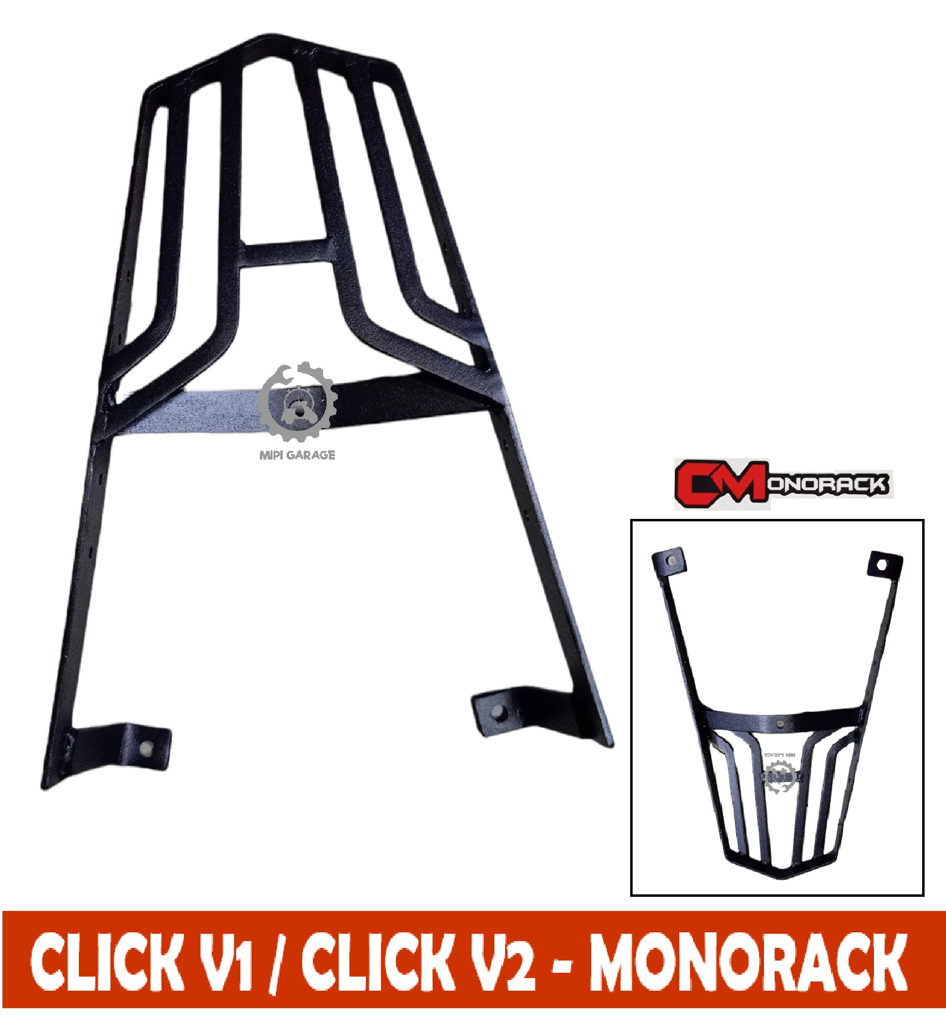 HONDA CLICK V1 / CLICK V2 - CMONORACK BOX BRACKET | Lazada PH