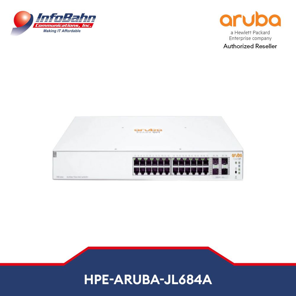 HPE Aruba Instant On 1930 24G Class4 PoE 4SFP/SFP+ 370W Switch (JL684A ...