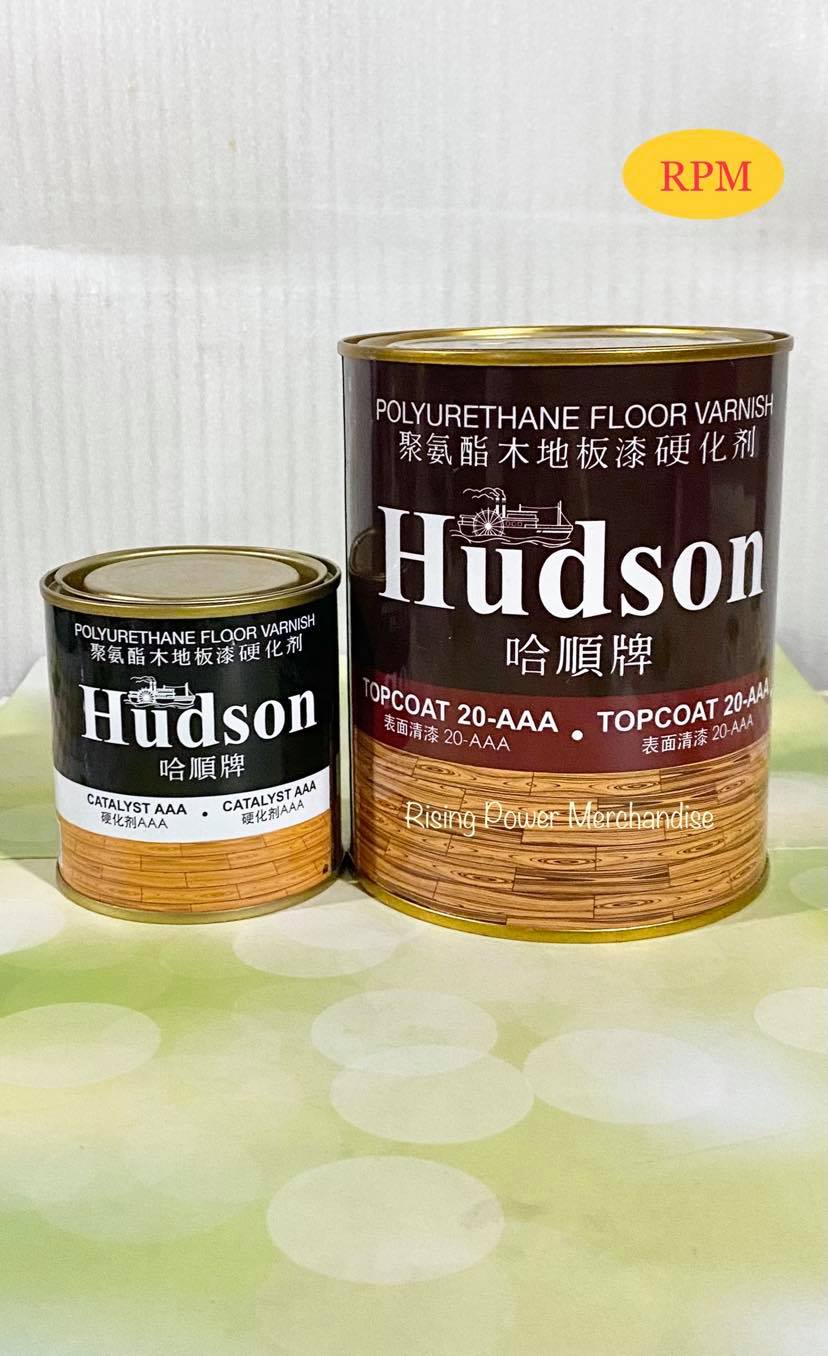 Hudson Polyurethane Floor Varnish Topcoat with Catalyst ( 1 Liter ) | Lazada PH