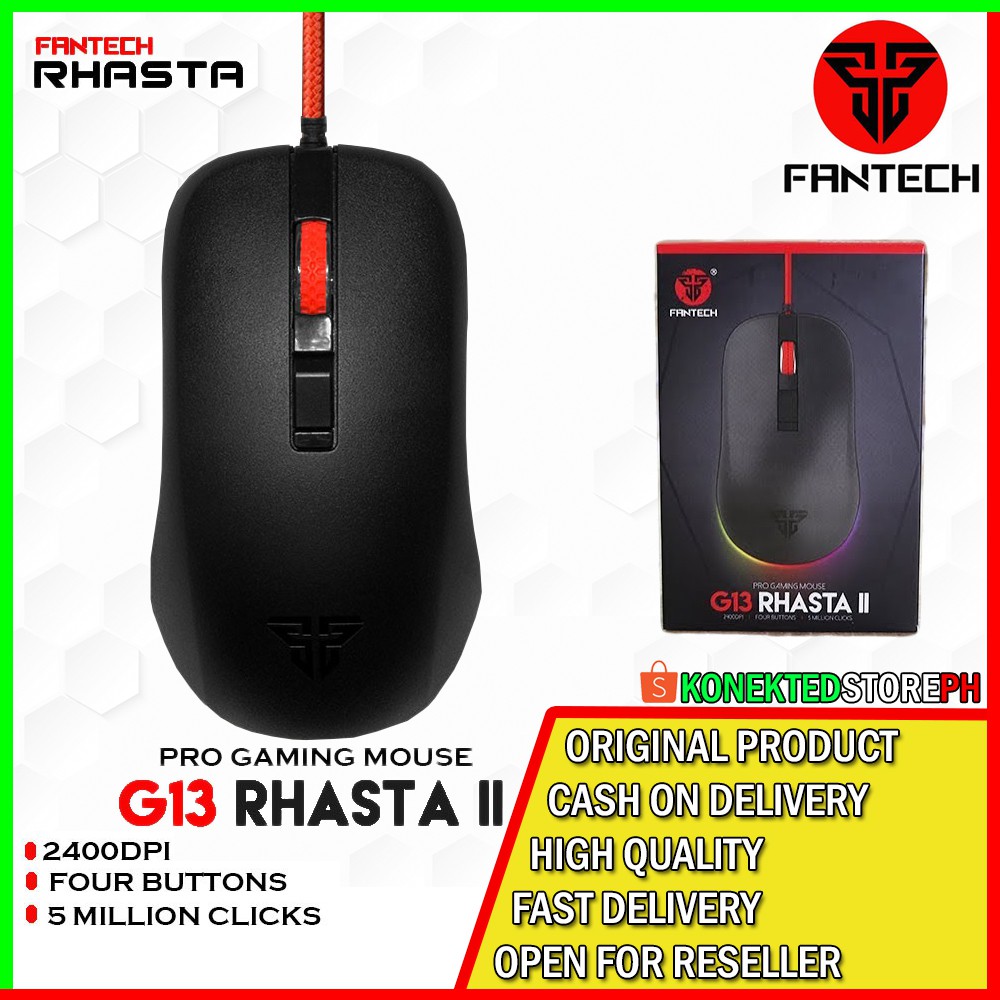 razer mouse FANTECH RHASTA II G13 PRO GAMING MOUSE | Lazada PH