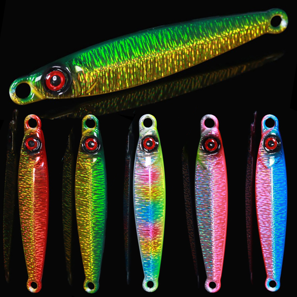 Ankeyeng 5pcs Luminous Tungsten Metal Jig 120g/100g/80g/60g/40g/20g/10g ...