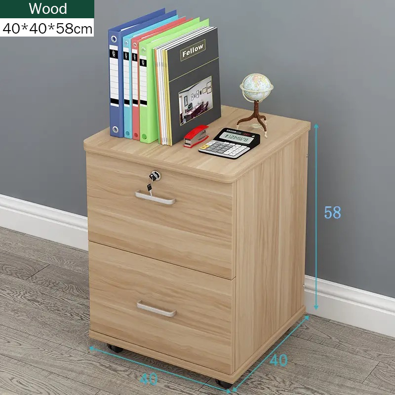 THEOMNIDESK 3 layers Offical File Locker with Lock Modern Office ...