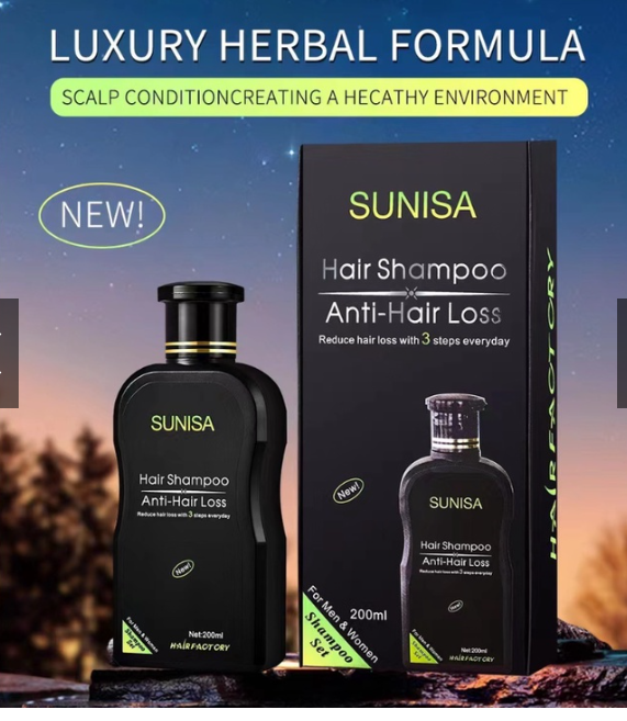 SUNISA ORGANIC Anti Hair Loss Shampoo With Advance Formula, Hair Growth ...