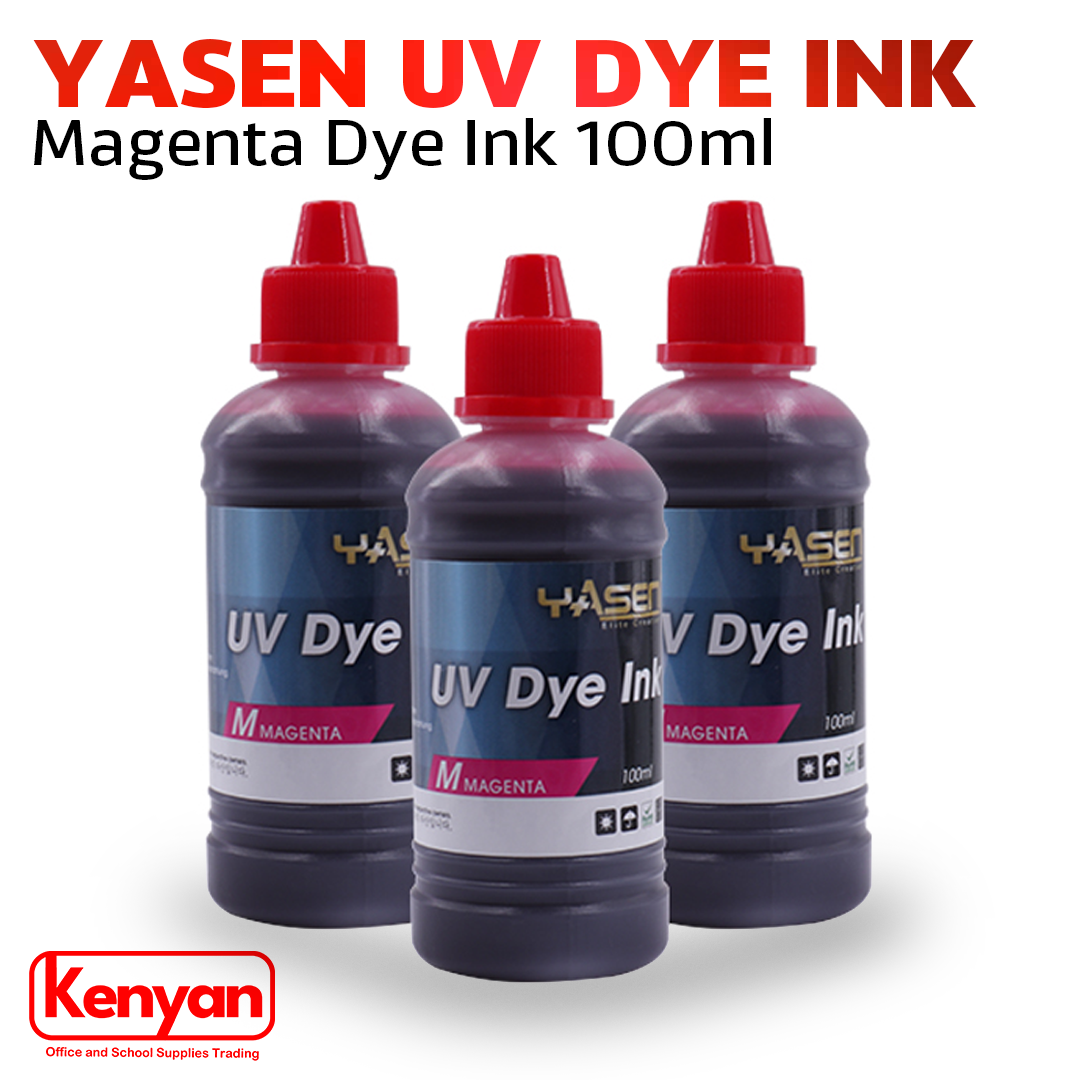100ml Yasen Premium UV Dye Ink C/M/Y/K/LC/LM Universal Dye Ink for ...