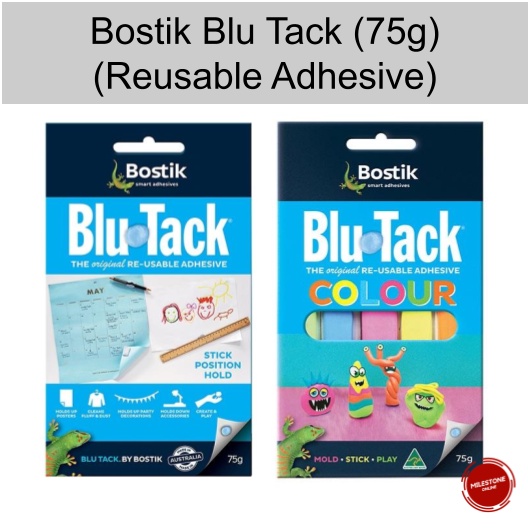 Bostik Blu Tack (Reusable Adhesive) (75g) | Lazada PH