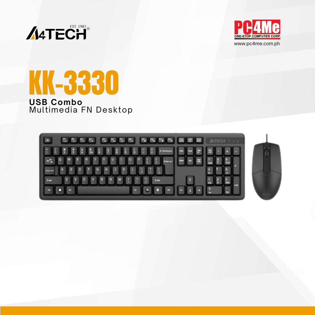 A4Tech Combo Keyboard+Mouse | Lazada PH
