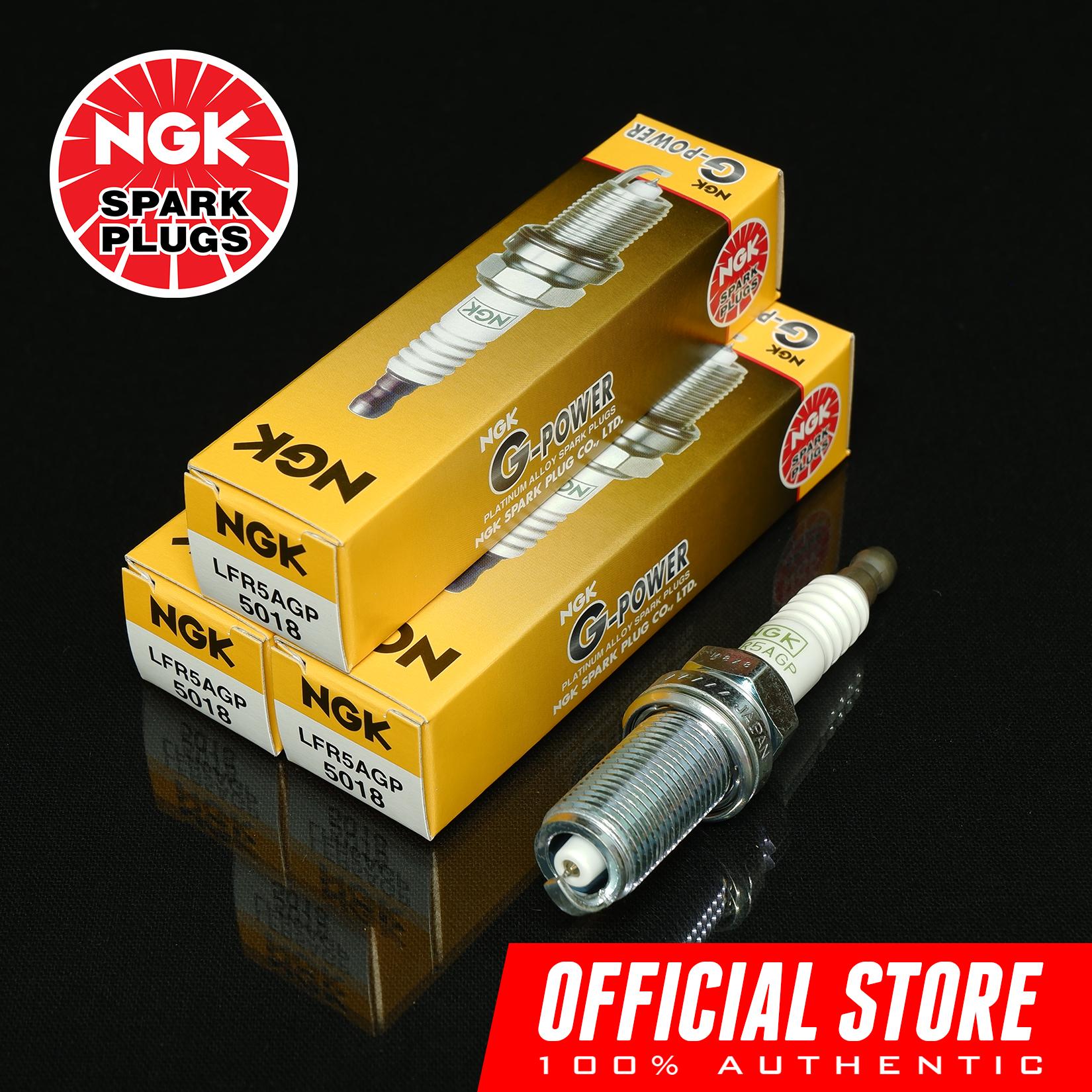 NGK LFR5AGP G-Power Platinum Spark Plugs For Mitsubishi Mirage 2013-up ...