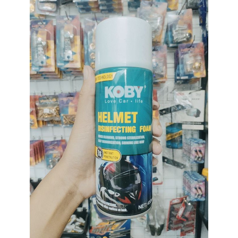 Koby Helmet Disinfecting Foam 450mL | Lazada PH