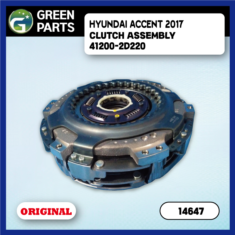 CLUTCH ASSEMBLY -DUAL MASS FOR HYUNDAI ACCENT 1.6 DCT (CLUTCH DISC ...