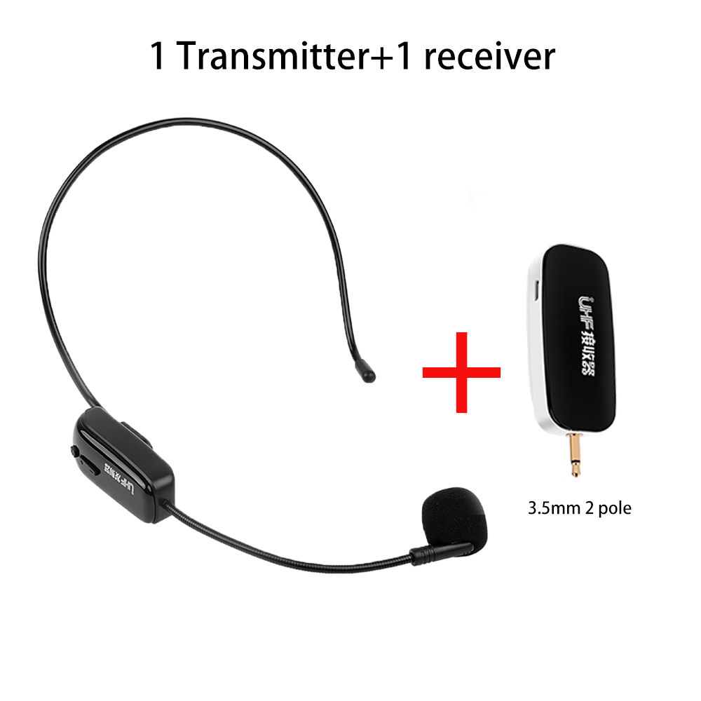 UHF Lavalier Lapel Wireless Microphone For Voice Recorder Microphone ...