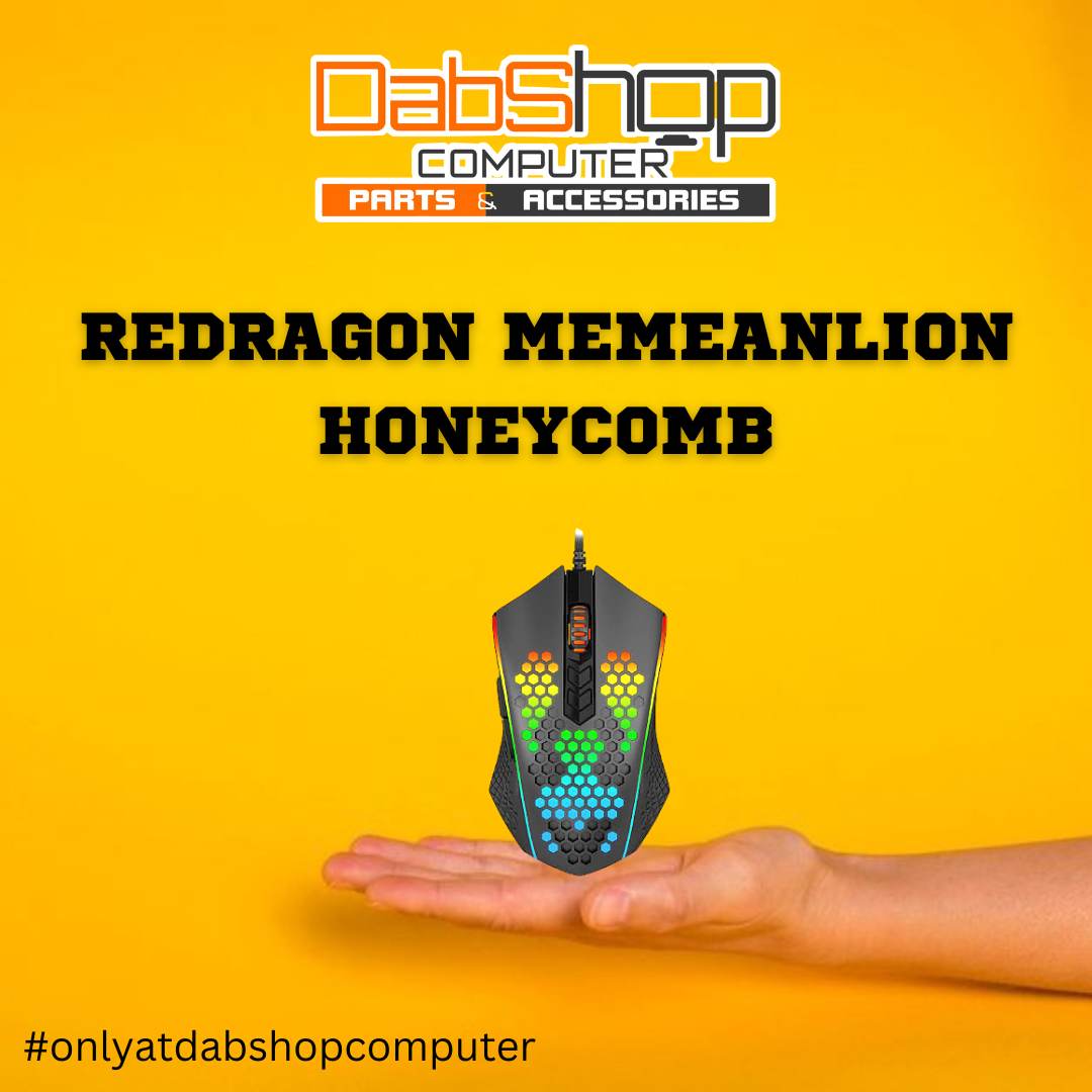 REDRAGON MEMEANLION HONEYCOMB BLACK M809-K GAMING MOUSE | Lazada PH