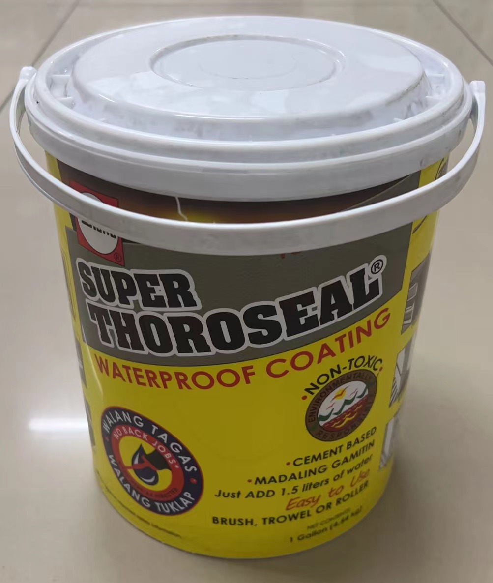 THORO SUPERTHOROSEAL Waterproof Coating Gray or White 4L | Lazada PH