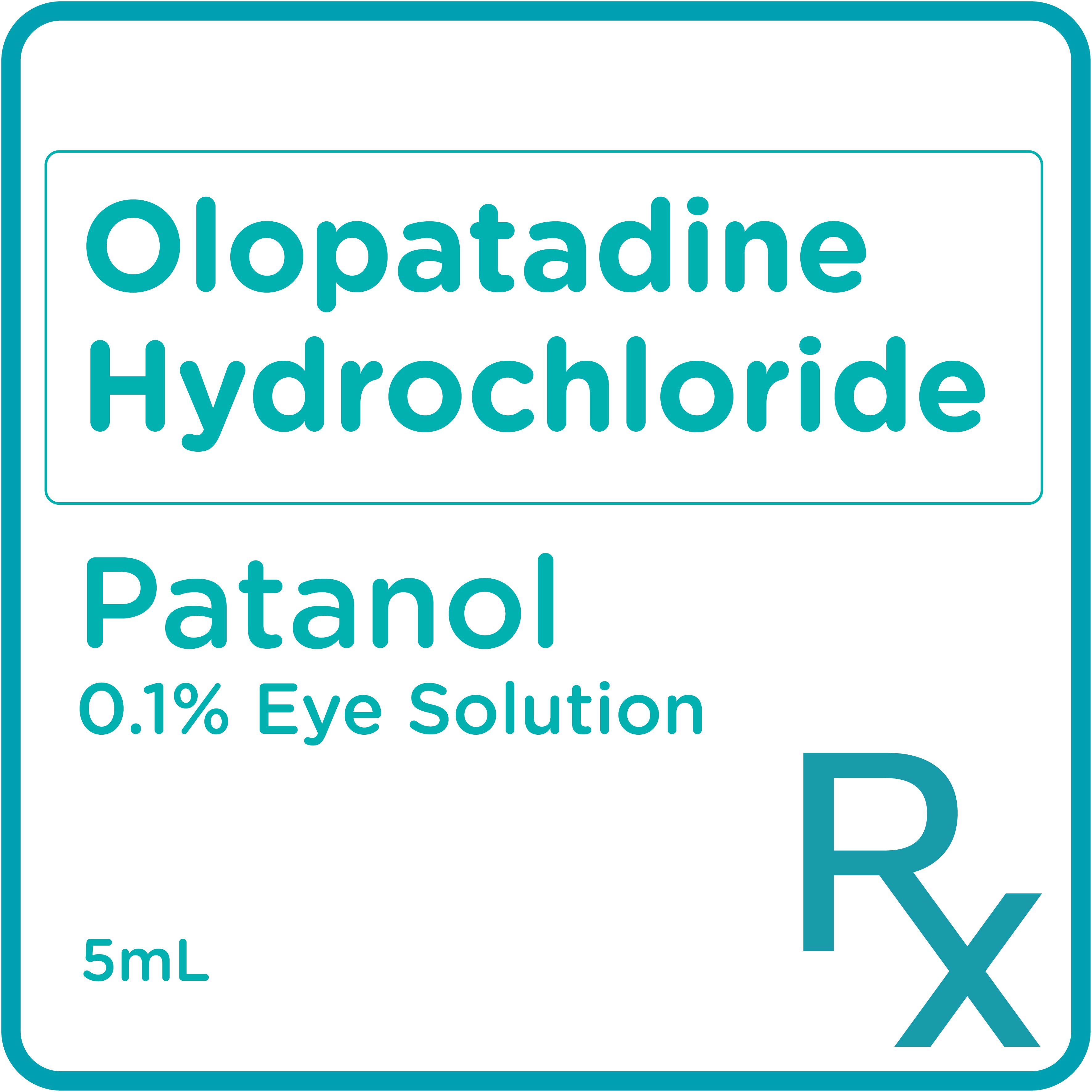 Olopatadine Hydrochloride 0.1% Eye Solution X5mL | Lazada PH