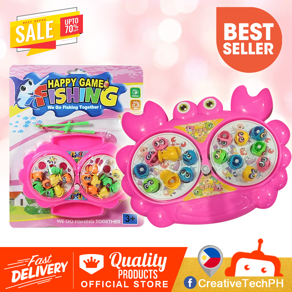 Happy Game Fishing Play Set for Kids Toys | Lazada PH