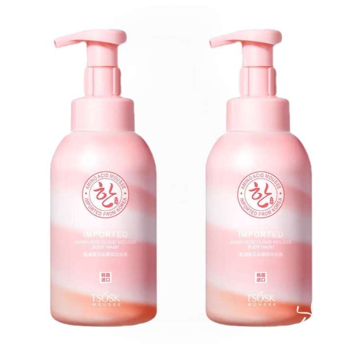 Body wash perfume Amino based shower gel cloud mousse whitening shower gel spray bright skin ...